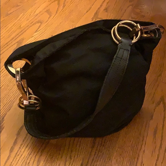 JPK Paris 75 | Bags | Jpk Paris 75 Black Nylon Bucket Bag W Leather ...